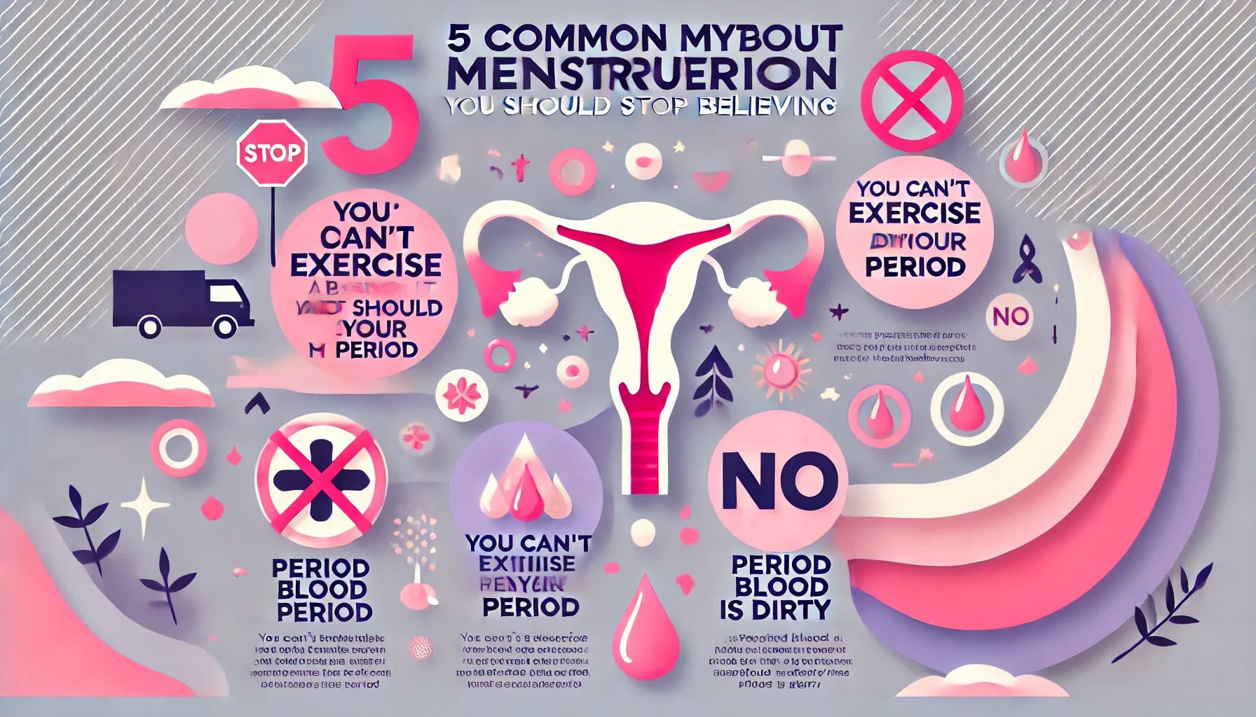 5 Common Myths About Menstruation You Should Stop Believing – BezBezz